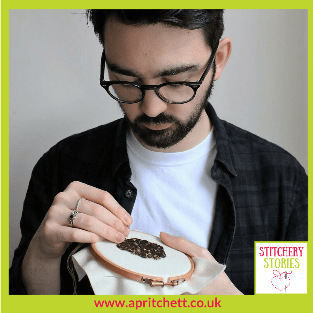 Adam Pritchett: Intricate Insects & Antique Frames - Stitchery Stories ...