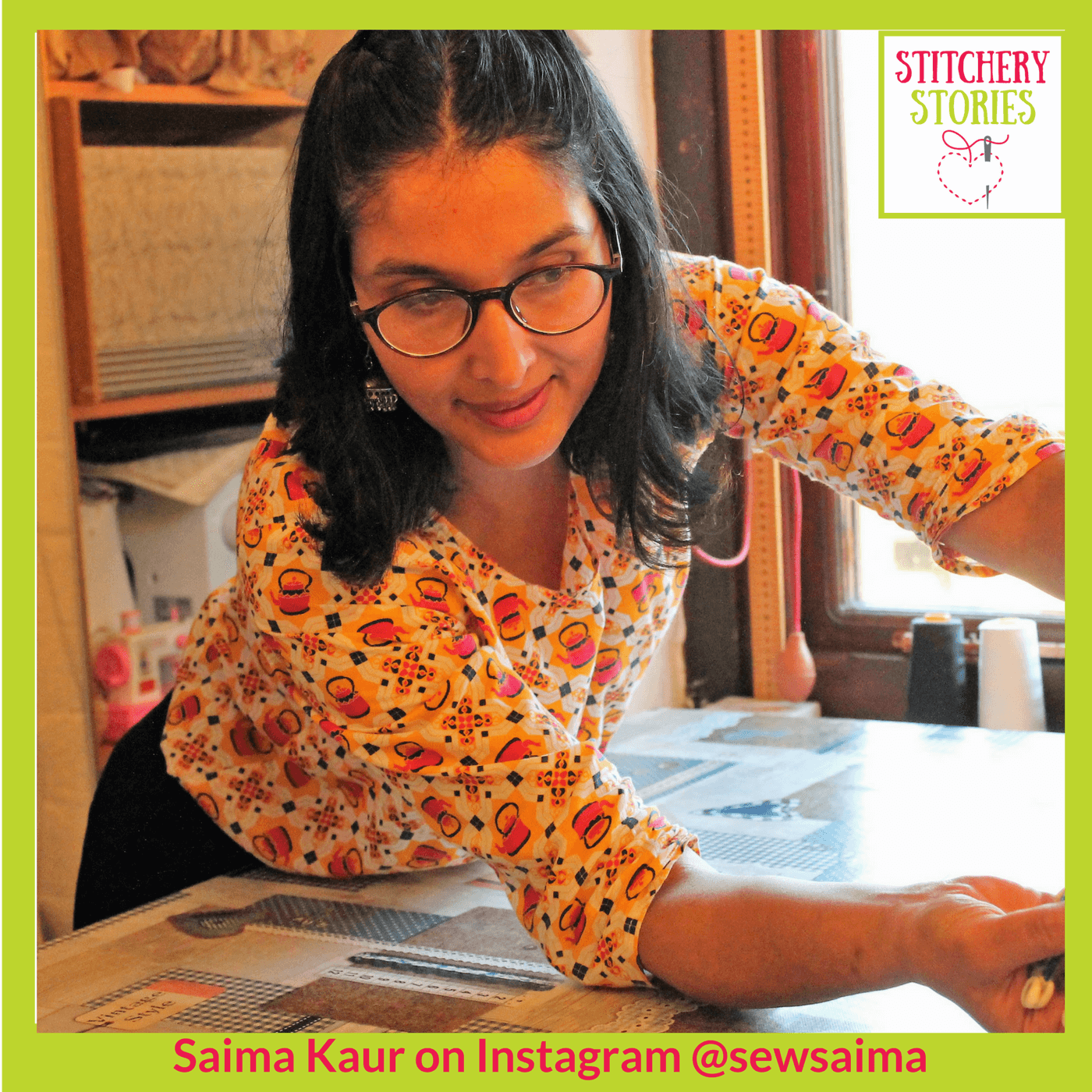 Saima Kaur: Inspired By Indian Folk Art – Stitchery Stories ...