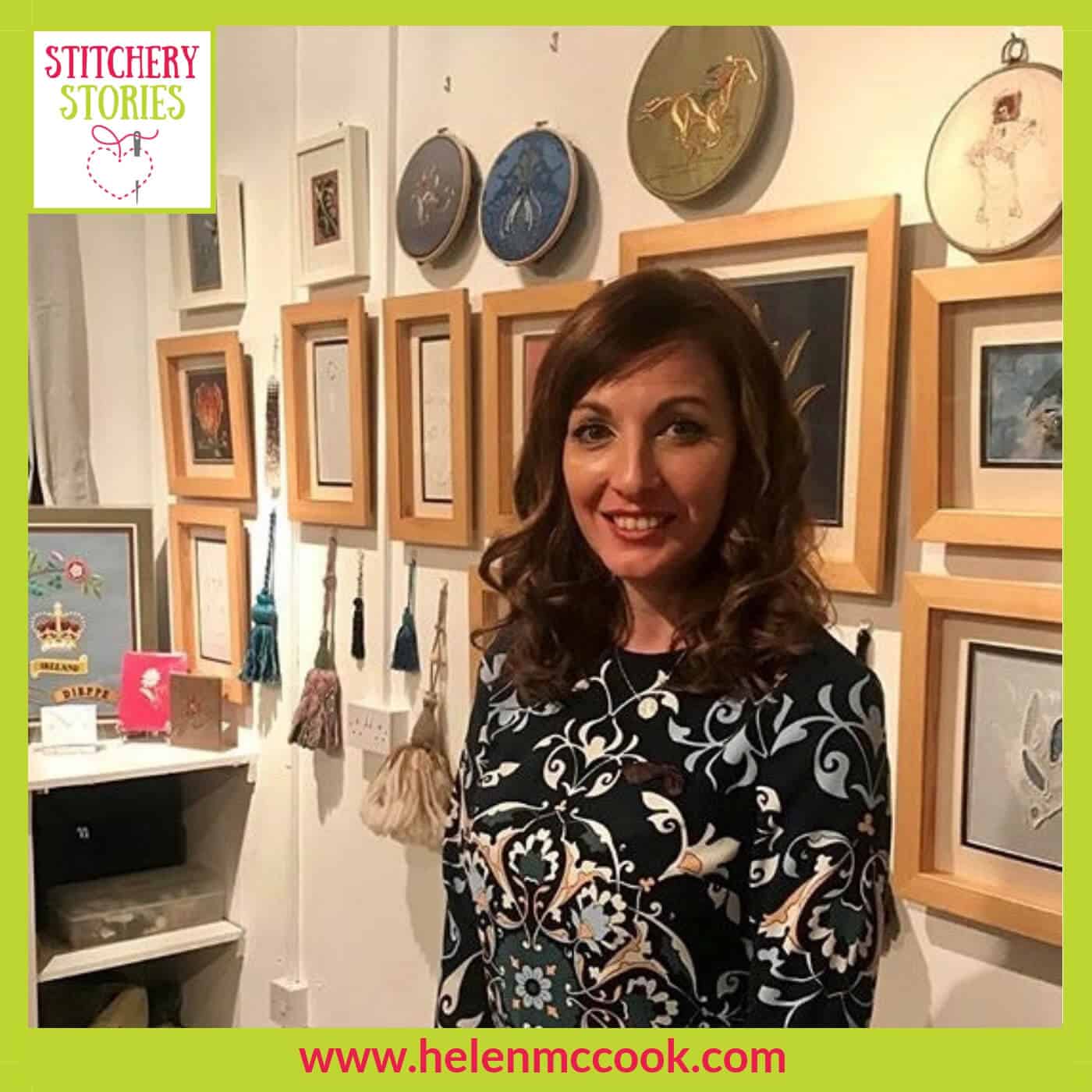 Helen McCook: Artisan Hand Embroiderer - Stitchery Stories | Embroidery ...