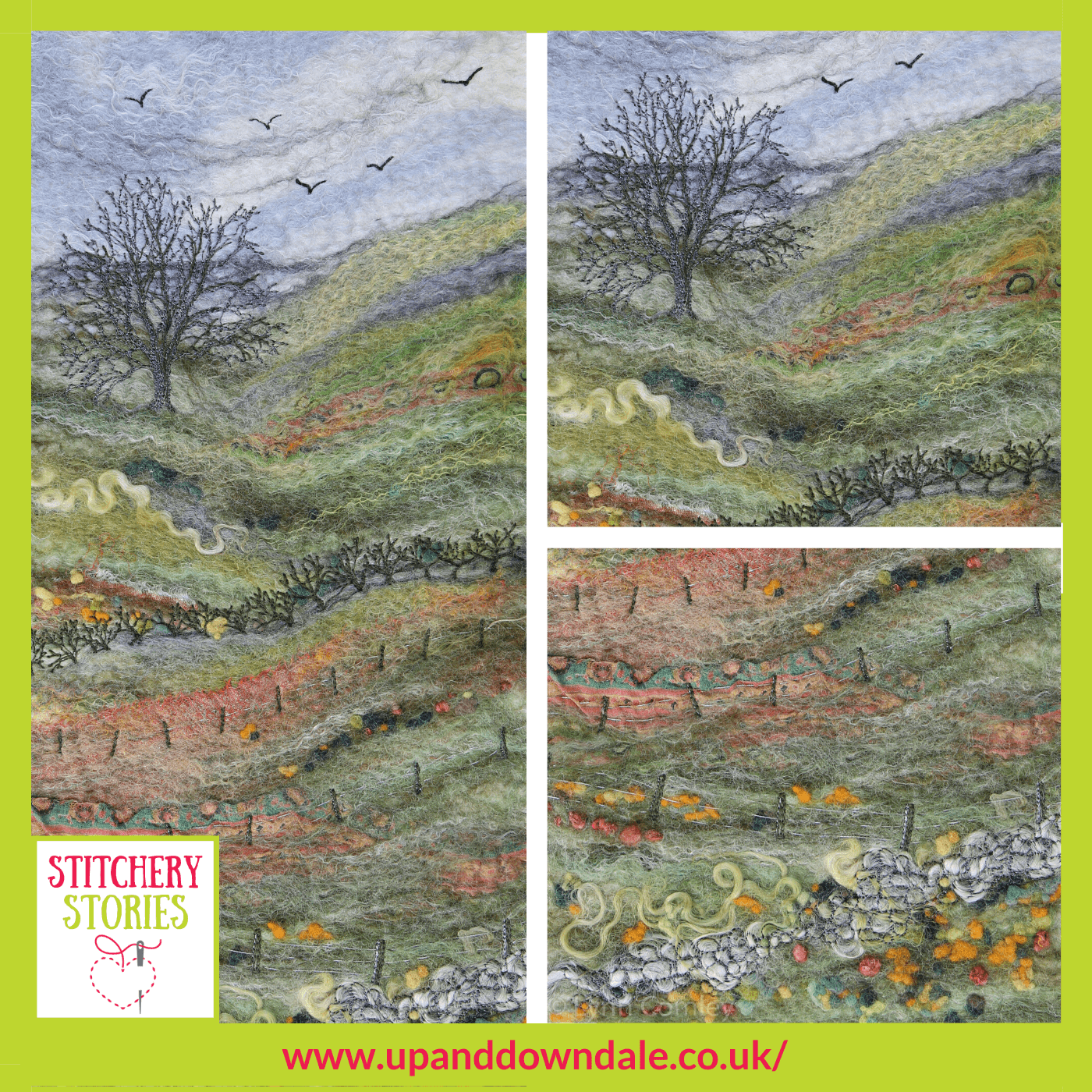 Lynn Comley : Textile Artist Up And Down Dale - Stitchery Stories ...