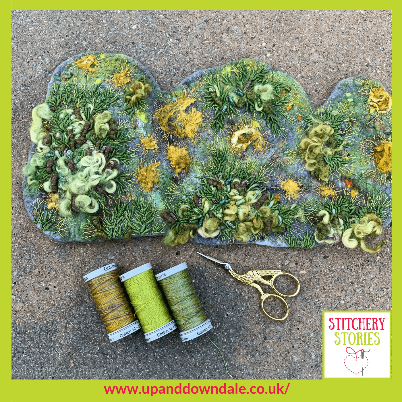 Lynn Comley : Textile Artist Up And Down Dale - Stitchery Stories ...