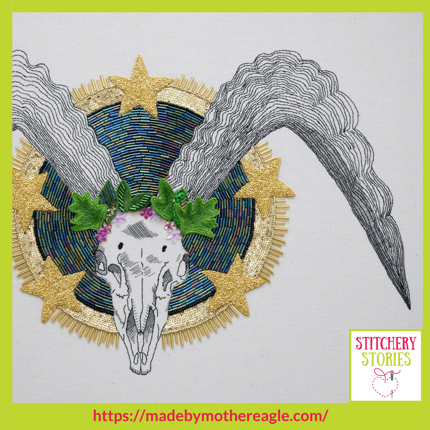 Kate Tume: powerful textile art to highlight species loss - Stitchery ...