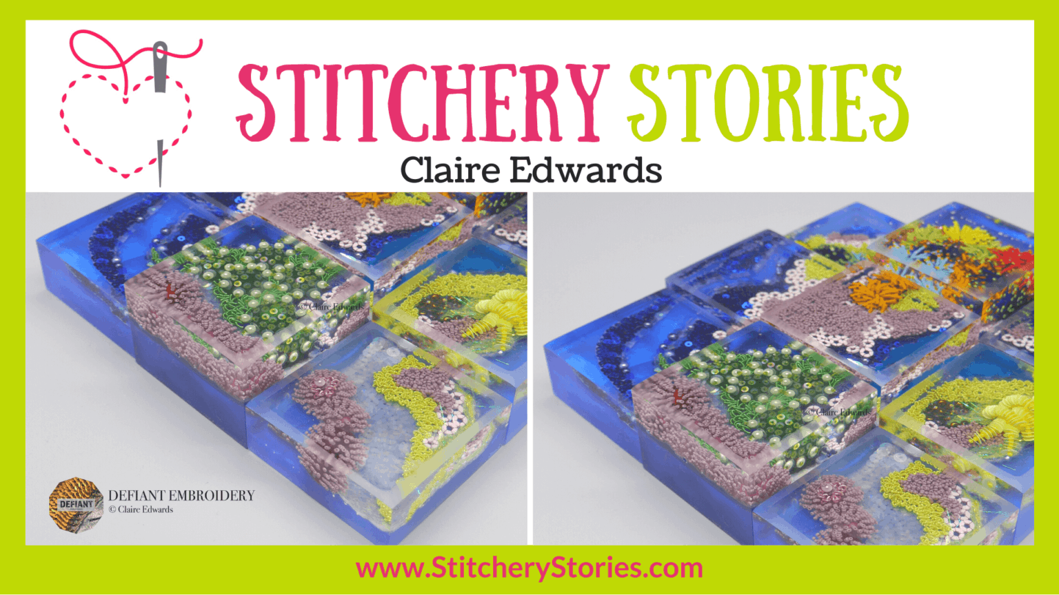 Claire Edwards: Pushing The Boundaries Of Traditional Hand Embroidery ...