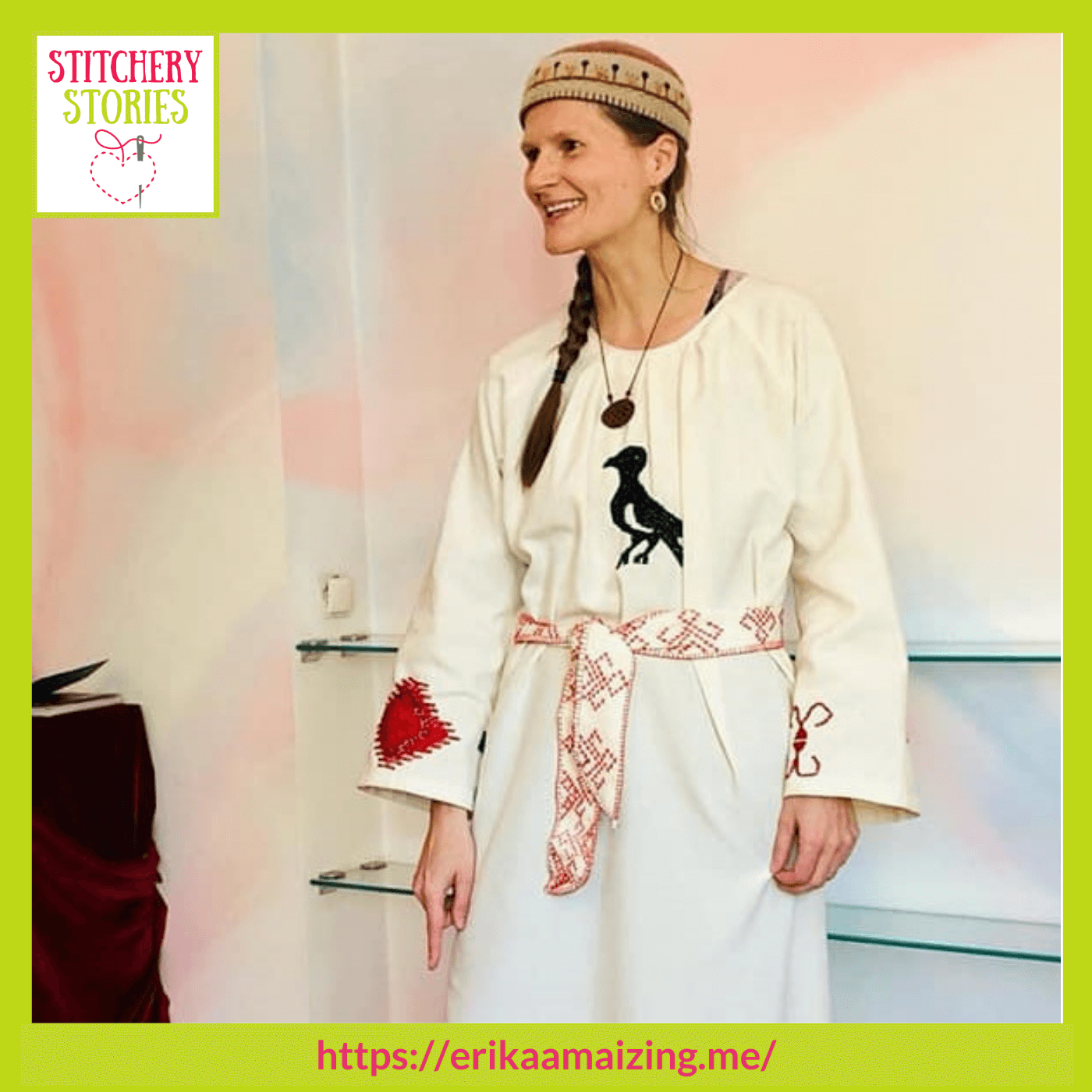 Erika Maizi : A personal journey through sacred embroidery - Stitchery ...