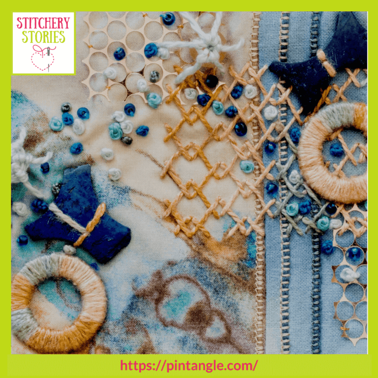 Sharon Boggon : Creative Contemporary Embroidery Stitches - Stitchery Stories | Embroidery ...