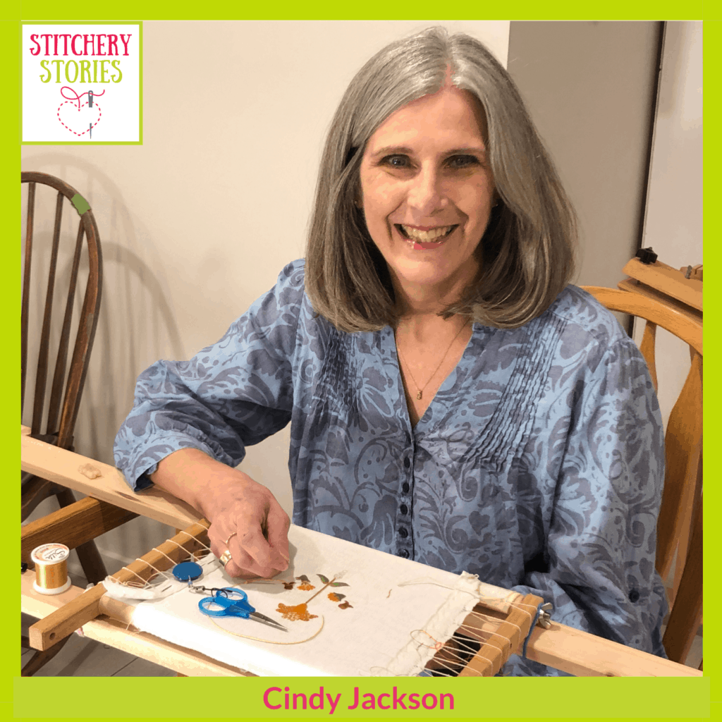 Cindy Jackson : An Expert In Tudor Embroidery - Stitchery Stories ...