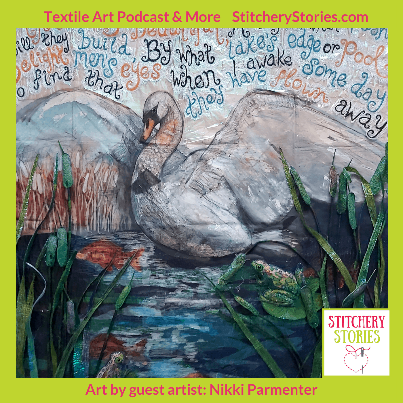 Nikki Parmenter: Exuberant mixed-media textile artist - Stitchery ...