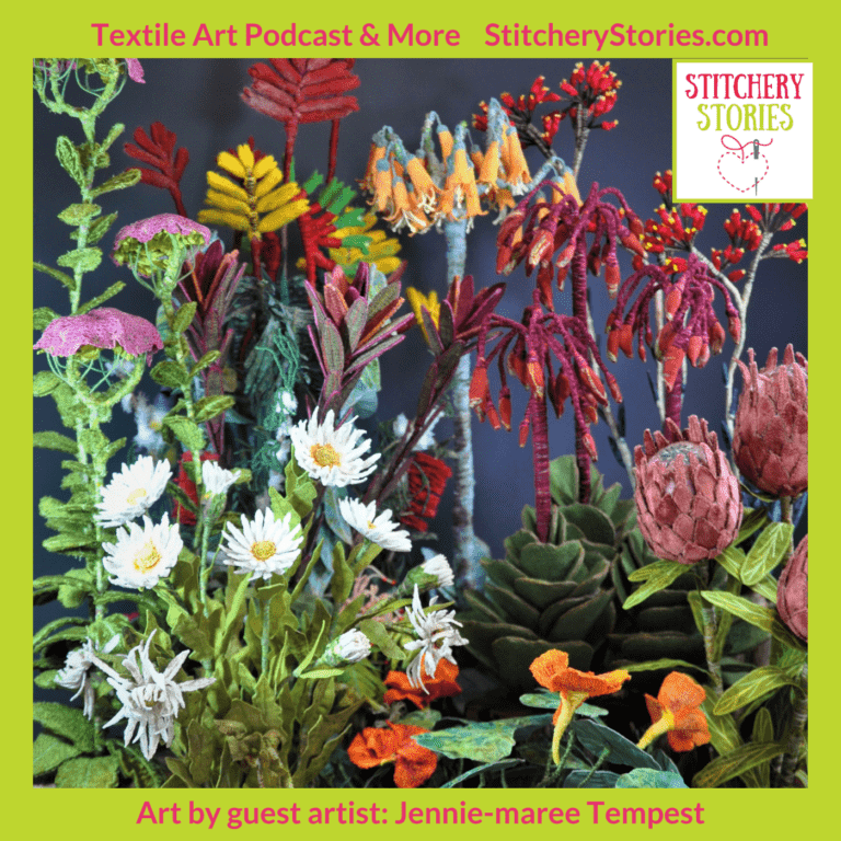 Jennie-maree Tempest : Beautiful Botanical Sculptures - Stitchery ...