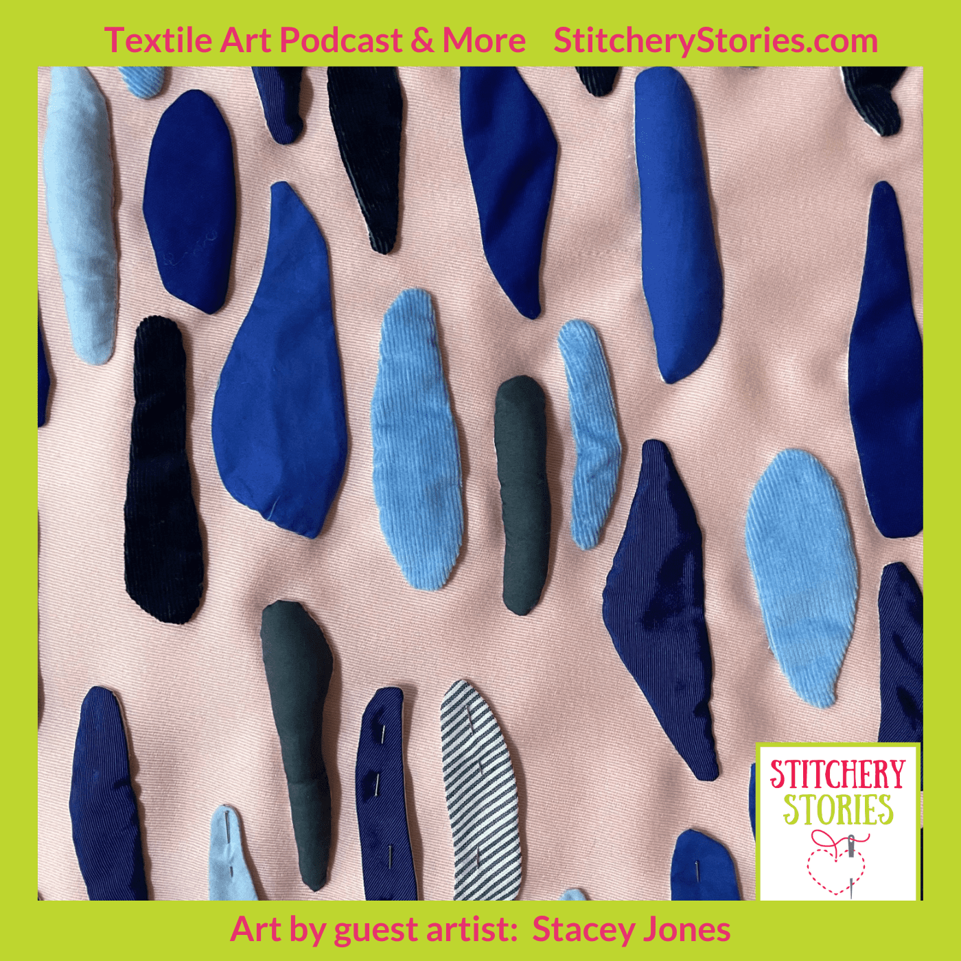 Stacey Jones : Modern Abstract Hand Embroidery - Stitchery Stories ...