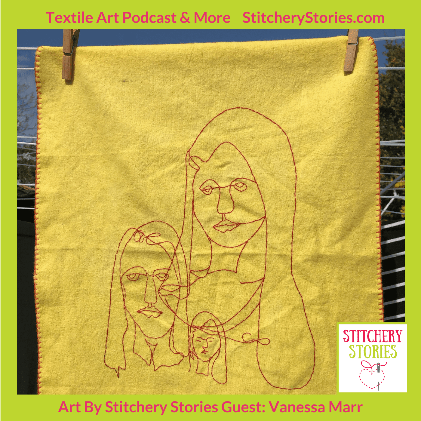 Vanessa Marr: Domestic Dusters: Embroidery On Women And Domesticity ...