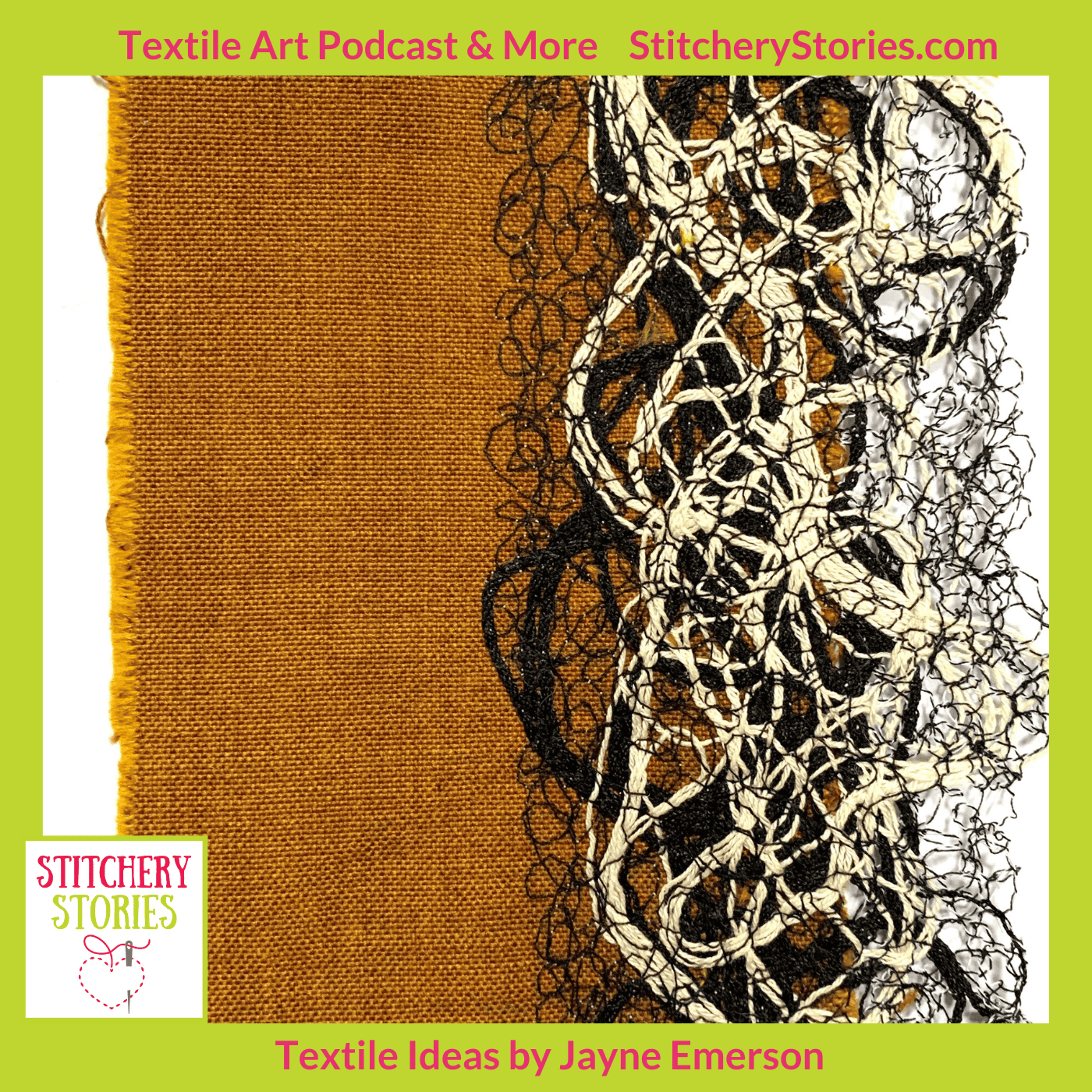 Jayne Emerson Returns: Impatient Textile Rebel – Stitchery Stories ...