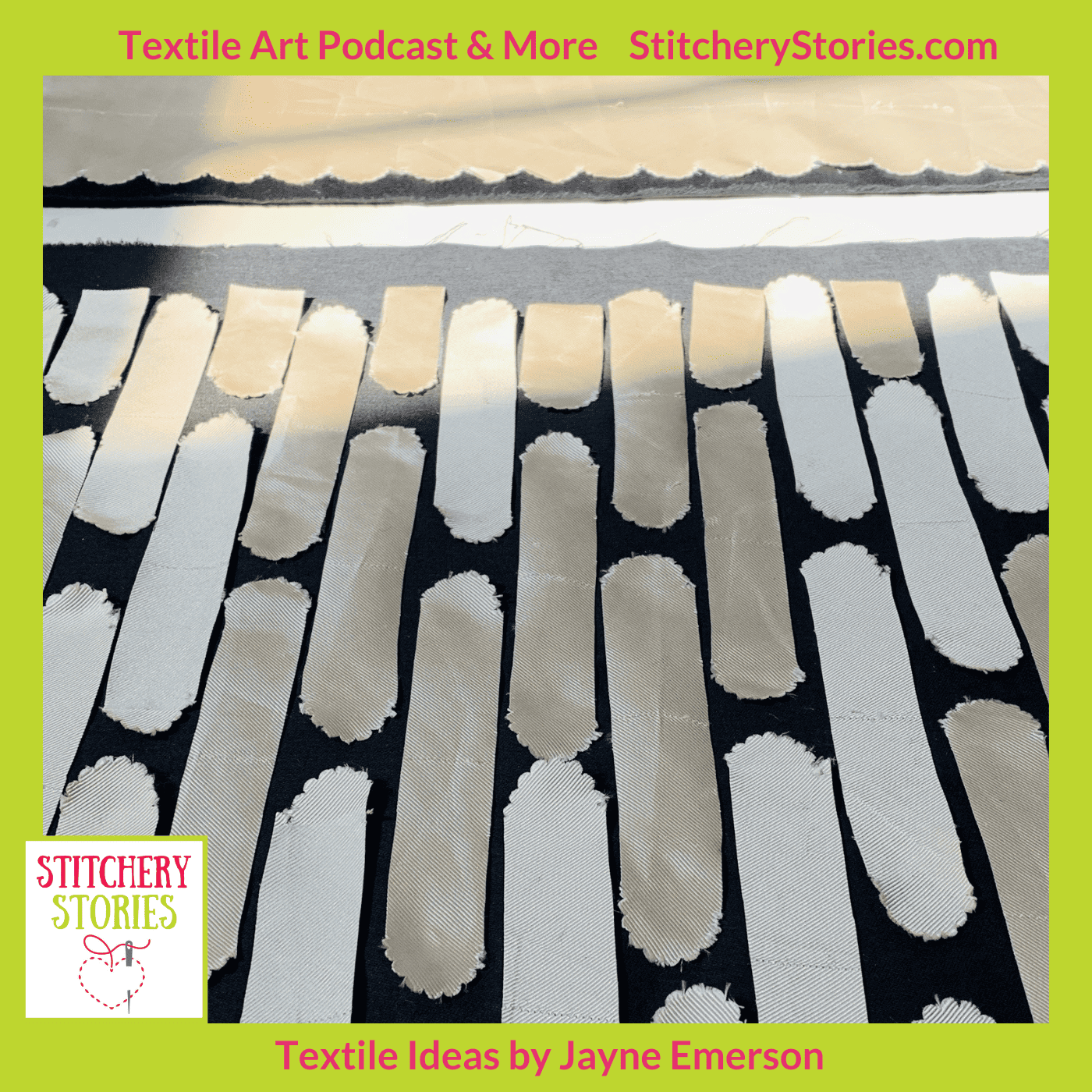 Jayne Emerson Returns: Impatient Textile Rebel – Stitchery Stories ...