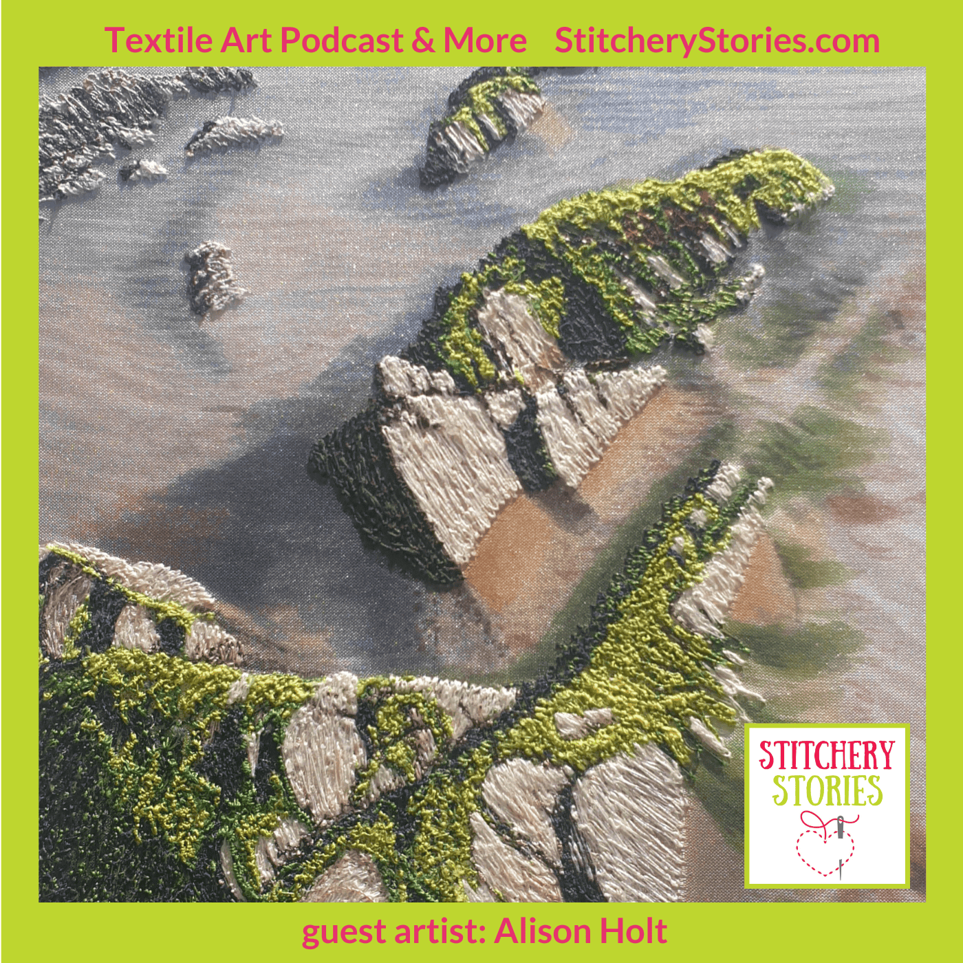 Alison Holt: Freehand Machine Embroidery Landscapes - Stitchery Stories ...