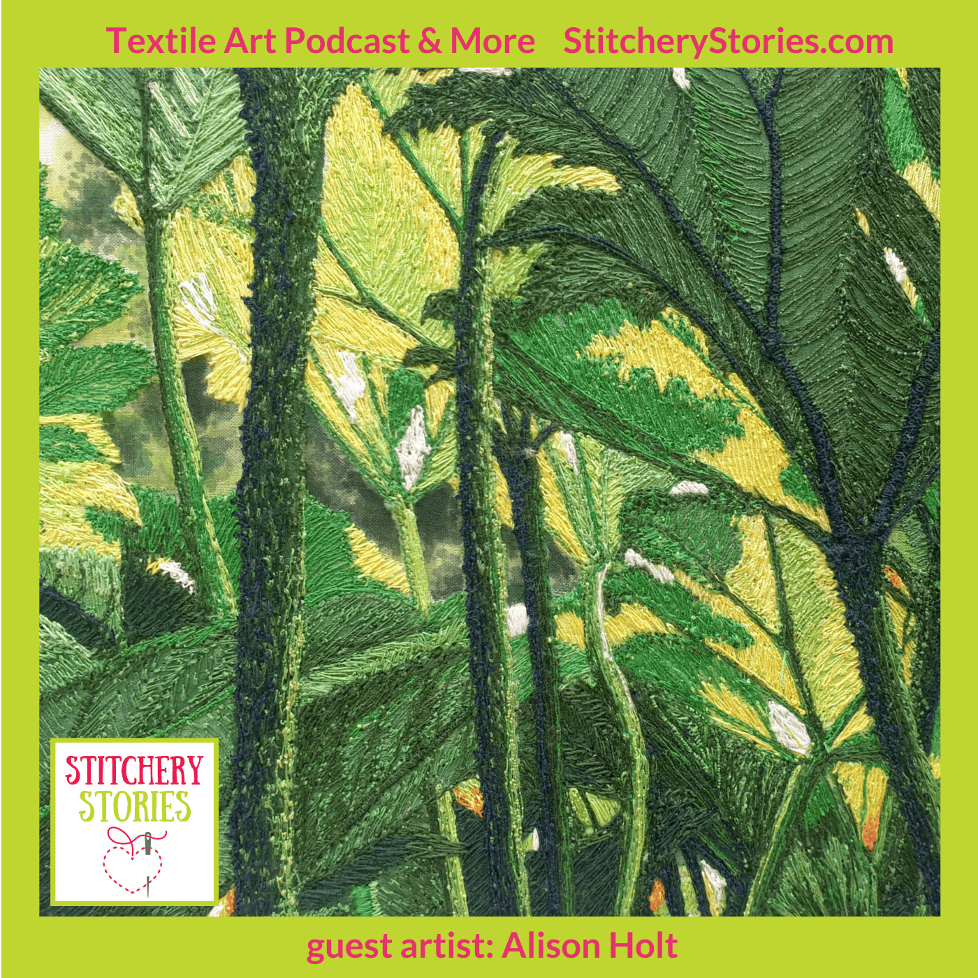 Alison Holt: Freehand Machine Embroidery Landscapes - Stitchery Stories ...