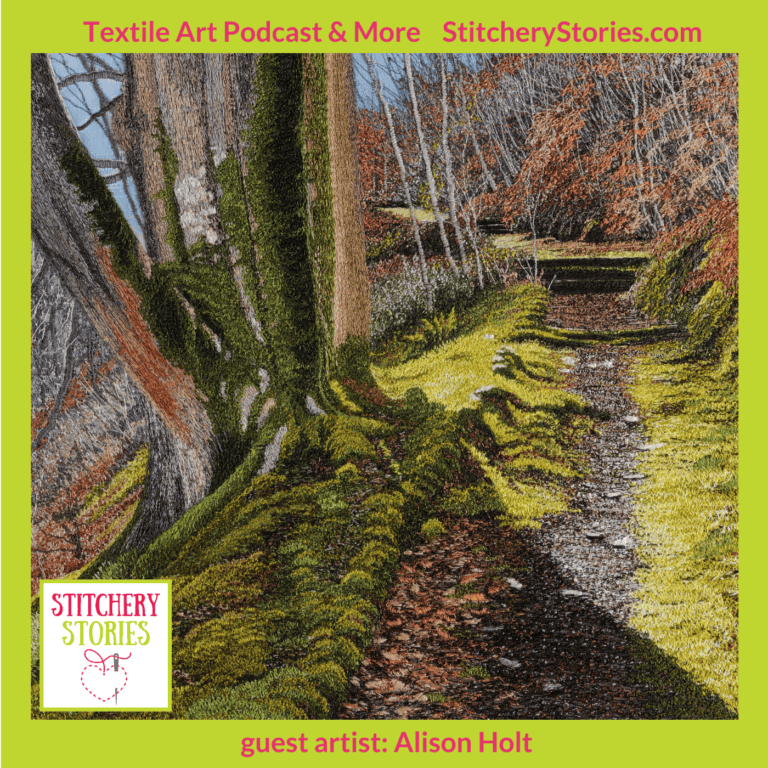 Alison Holt: Freehand Machine Embroidery Landscapes - Stitchery Stories ...